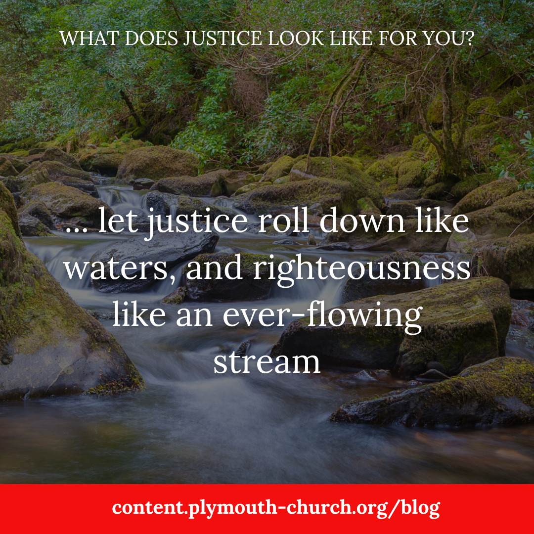 What Does Justice Look Like For You?